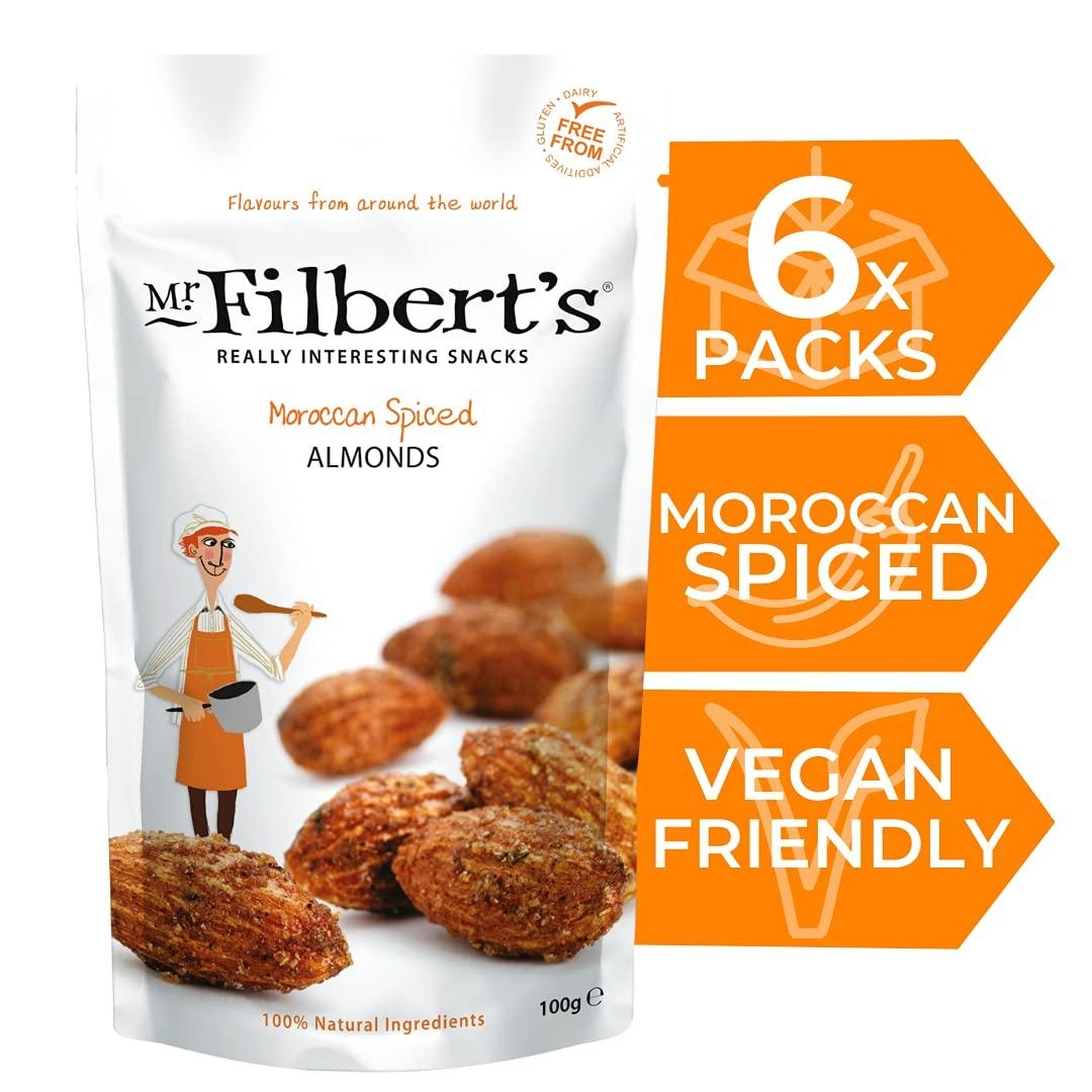 Mr Filbert’s Fine Foods Moroccan Spiced Almonds | Vegan, Dairy Free ...